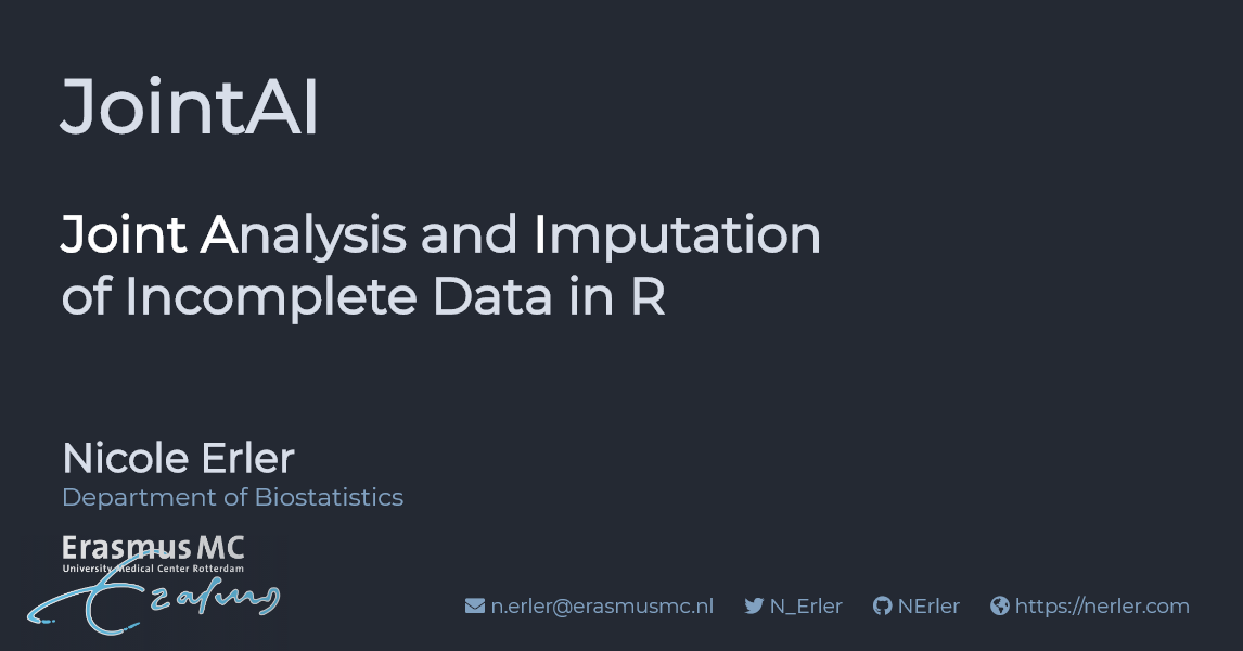 JointAI: Fully Bayesian Joint Analysis and Imputation of Incomplete ...